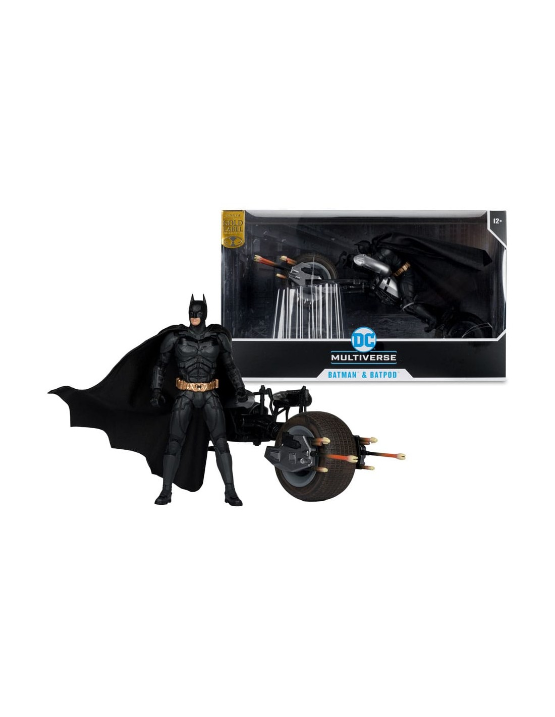 Dc Multiverse Batman & The Batpod The Dark Knight